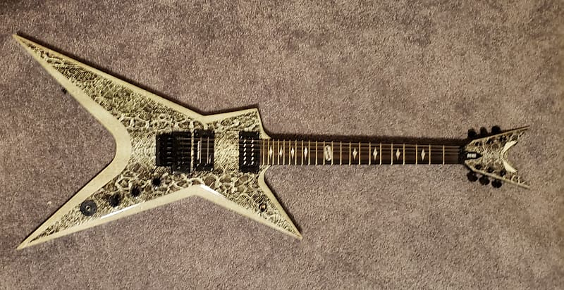Dean Dimebag Darrell Snakeskin Stealth Snakeskin | Reverb
