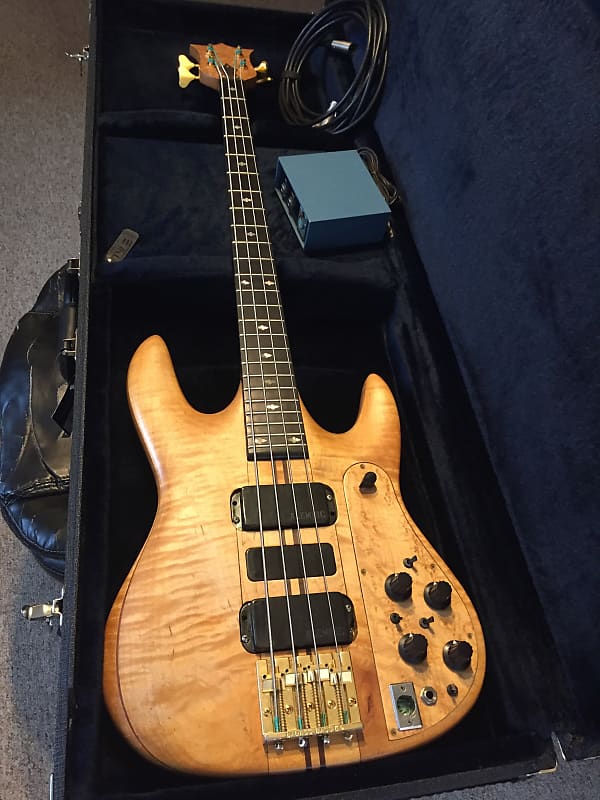 Ken Smith Custom 4 string Bass- w Alembic Series 1 | Reverb Australia