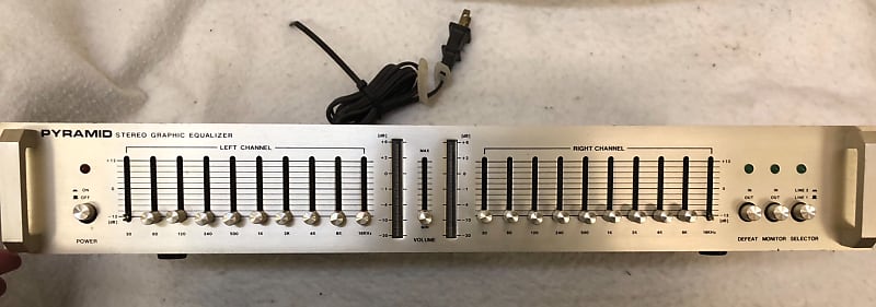 Pyramid Stereo Graphic Equalizer | Reverb