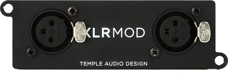 Temple Audio XLR Pass Thru Module Female + Female (2-pack) | Reverb