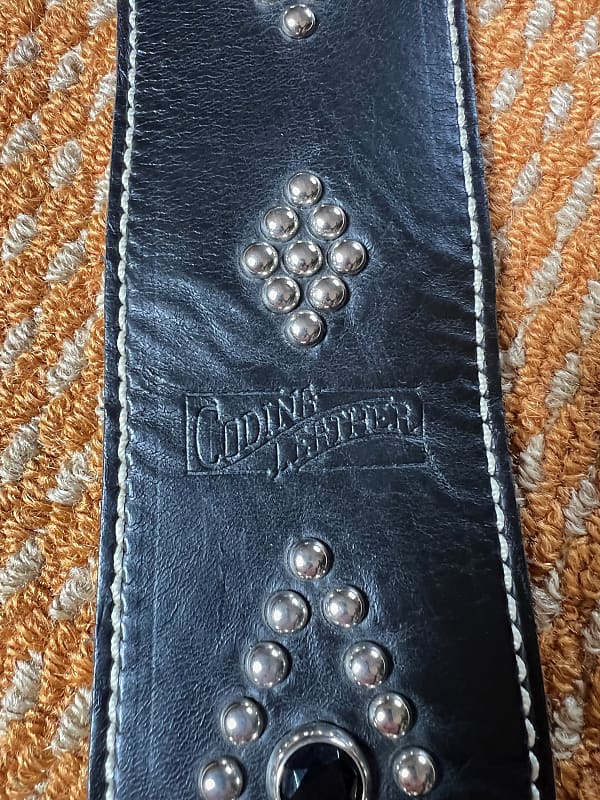 Codina Leather Black Strap 2010s - Black Leather | Reverb