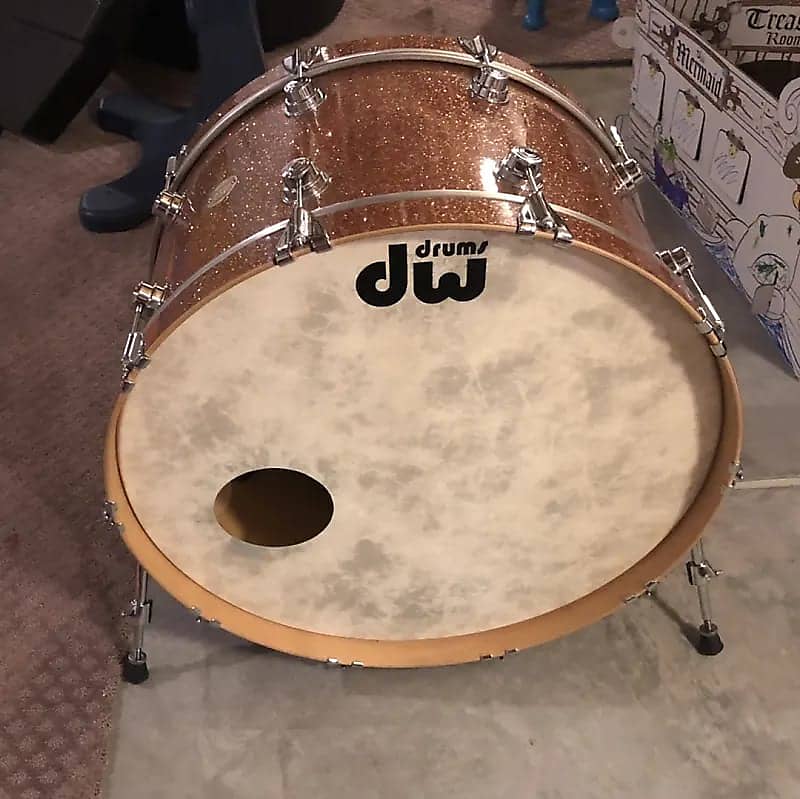 DW Collectors 26" Kick Drum Champagne Glass | Reverb