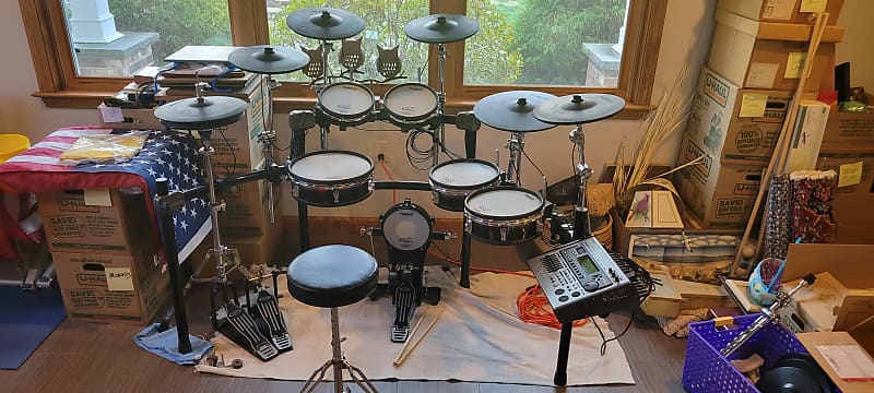 Roland TD-20 Electronic Drum Kit + Expansion Pack & Extra | Reverb
