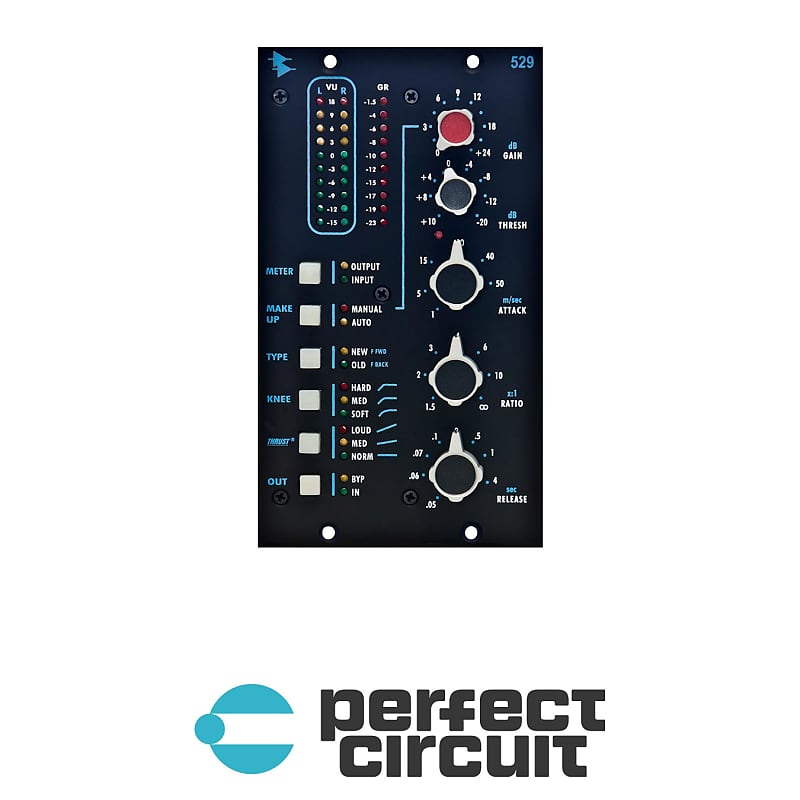 API 529 500-Series Stereo Compressor | Reverb