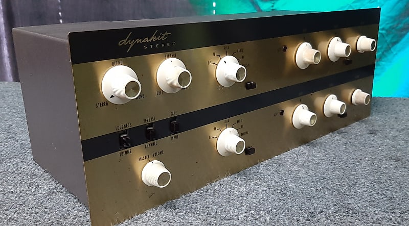 Vintage Dynaco 2 x PAM-1 + DSC-1 Dynakit Stereo Tube Preamp | Reverb