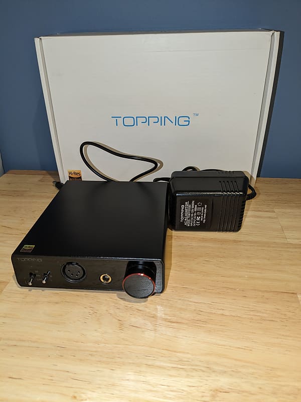 Topping L50 Headphone amplifier hp amp - Black | Reverb