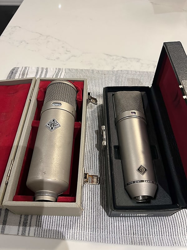 Neumann / Telefunken U47 and U67 1950s and 60s - Satin nickel | Reverb