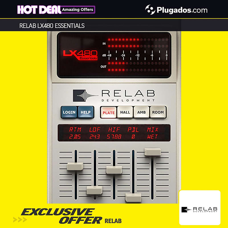 Software (Download) Relab LX480 Essentials | Reverb
