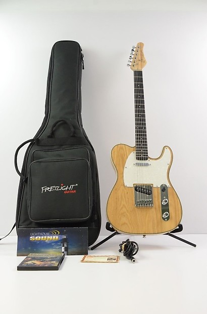 Optek Fretlight FG-531 Telecaster Electric Guitar - Natural | Reverb