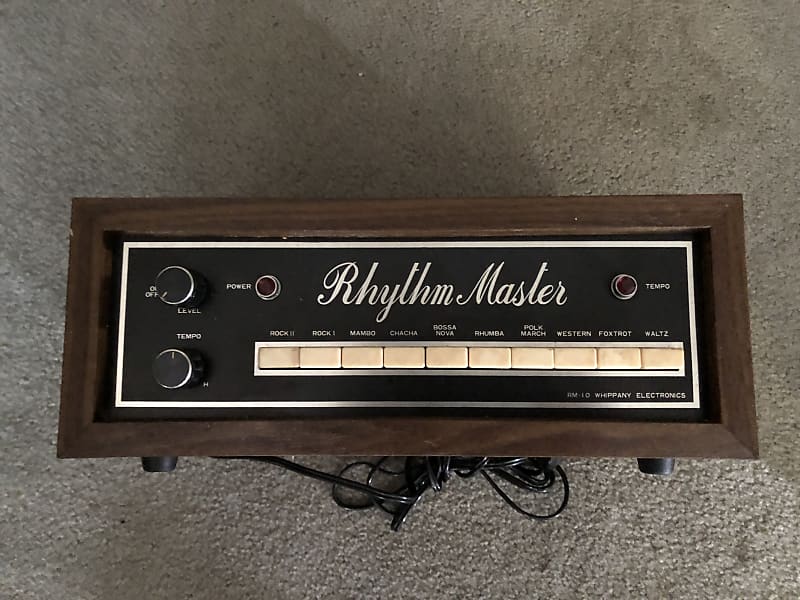 Rhythm Master RM-10 1960’s - Wood grain | Reverb