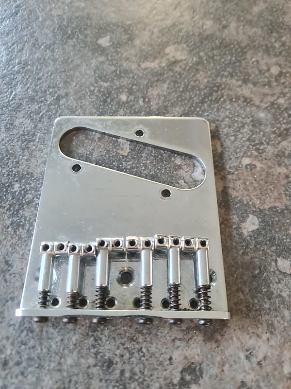 Fender Telecaster bridge & saddles 1980s top-loader and | Reverb