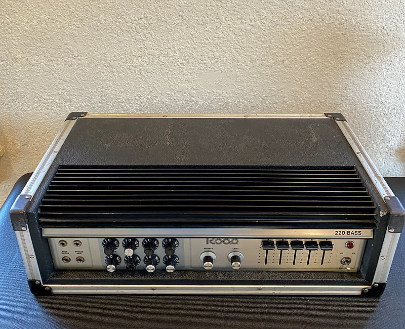 Vintage 1970's Road 220 Solid State Bass Amp | Reverb