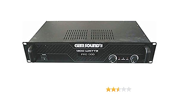 Gem Sound Gem Sound PRO1000 Stereo Power Amplifier | Reverb