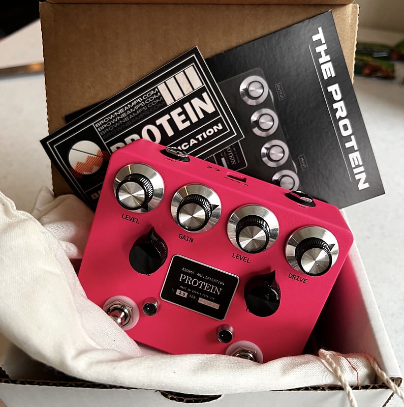 Protein Dual Overdrive V3 - B-STOCK Blem - Pink | Reverb