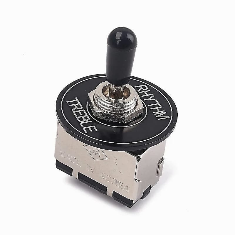 Guitar 3 Way Toggle Switch Selector with Rhythm Treble Ring | Reverb