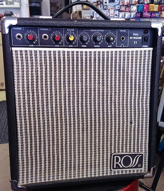 Late 80’s Ross Dual Keyboard 11 Amp, Clean, 2 Channels, 3 | Reverb