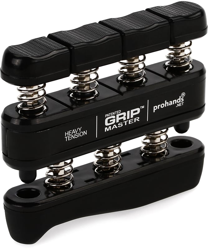 ProHands Gripmaster Hand Exerciser - Black (Heavy Tension) | Reverb