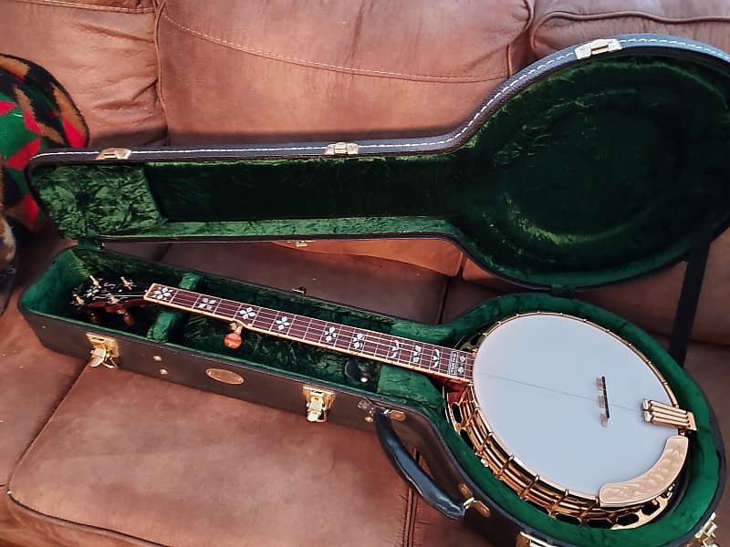 Huber Banjo VRB-G 2016 - Curly Maple | Reverb