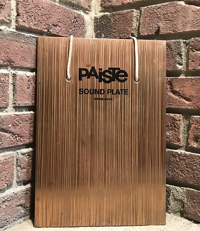 Paiste Sound Plate Gong #2 Bronze | Reverb