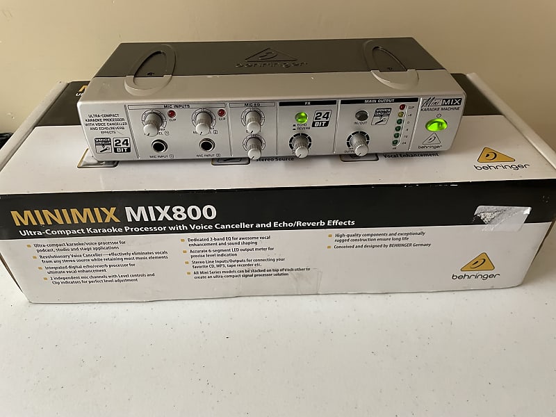 Behringer Minimix 800 | Reverb