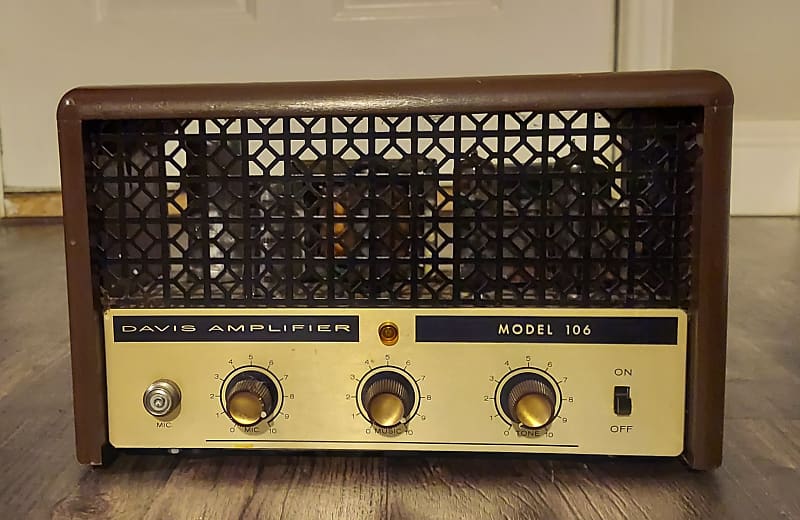 1966 Davis and Company Model 106 Amp | Reverb