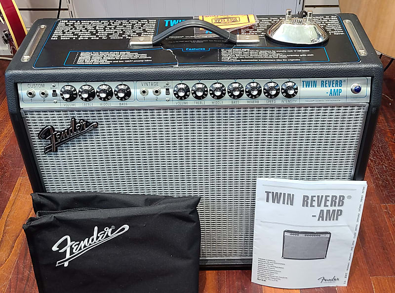 Fender Twin Reverb Custom 1968 '68 Reissue combo amp with | Reverb