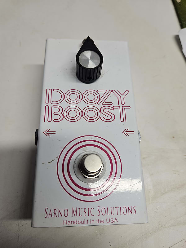 SMS Sarno Music Solutions Doozy Boost 2021 - White | Reverb SMS Sarno Music Solutions Doozy Boost 2021 - White | Reverb