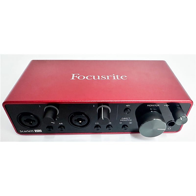 Focusrite Scarlett 2i2 USB Audio Interface, 3rd Gen, | Reverb