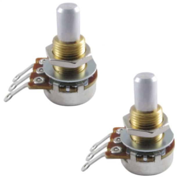 Bourns 250K Audio Taper Mini Guitar Pots-Solid Shaft (2) | Reverb