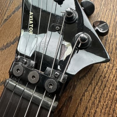 RARE! Guild S-284 Aviator LEFTY 1980’s - Black w/ OHSC | Reverb