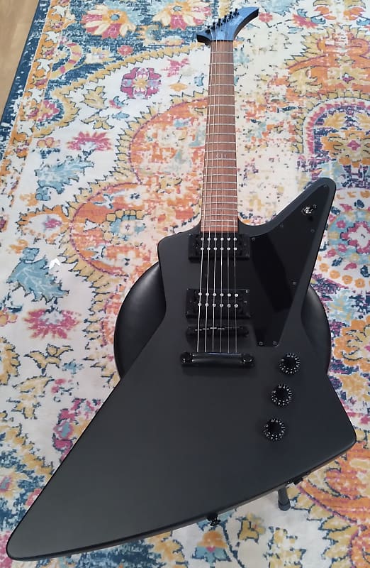 Epiphone '58 Goth Explorer 2018 Matte Black | Reverb