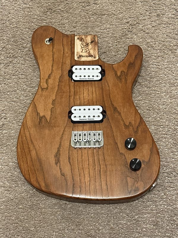 Warmoth Swamp Ash Meadowhawk Complete Guitar Body Seymour | Reverb