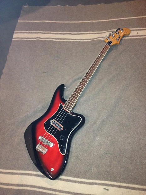 Rare Vintage 1967 Univox Bass UB-1 w/ original PU | Reverb