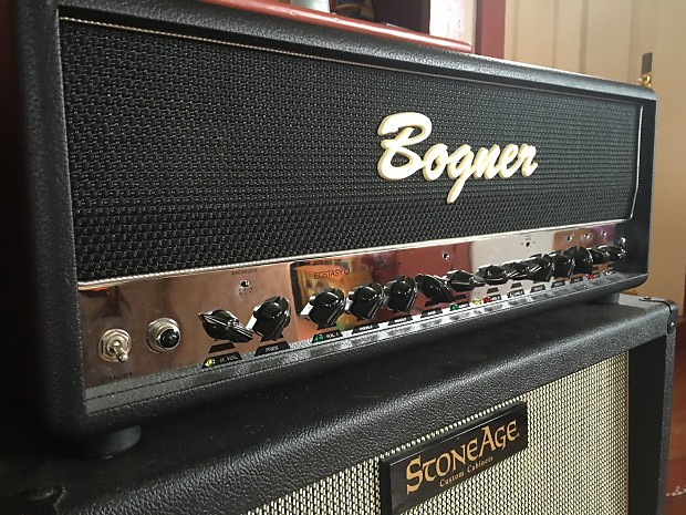 Bogner Ecstasy Classic Black and chrome | Reverb