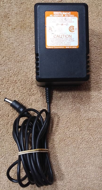 Roland ACI-120 J power Adaptor 12volt DC 900 mA neg (-) | Reverb