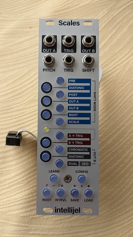 Intellijel Scales Dual Quantizer and Sequencer 2023 - Silver | Reverb