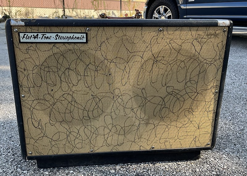 Vintage Flot-A-Tone S-4 Stereophonic Tube Amplifier, Cream of | Reverb