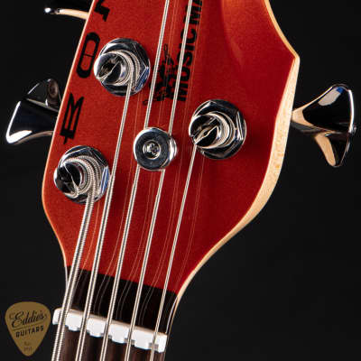 Ernie Ball Music Man Bongo 5 HH - Blood Orange | Reverb