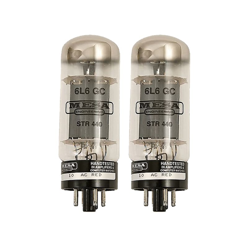 Mesa 6L6 STR 440 Power Tube Matched Duet | Reverb