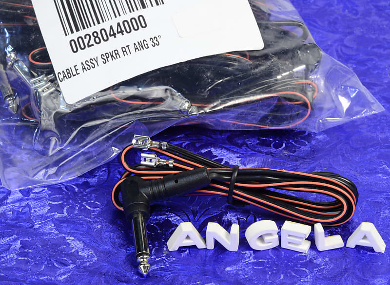 Fender Cable Snap On To 1/4" 33" Speaker Cord For Combo Amps, | Reverb