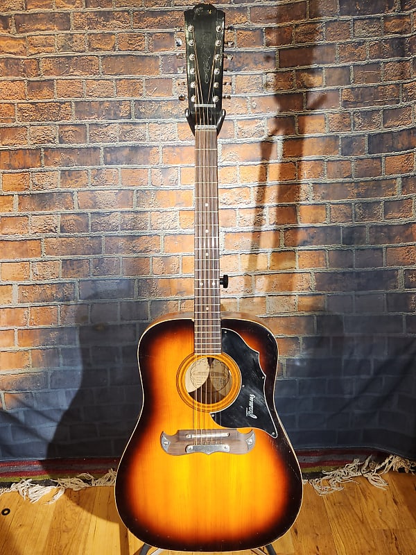 Framus 12-String Acoustic Guitar Texan Sunburst | Reverb