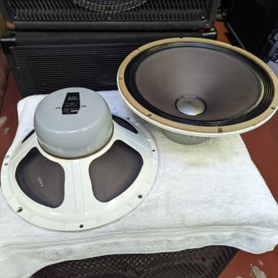 Closet Find! Matched Pair 1972 Altec-Lansing 418B 15" | Reverb