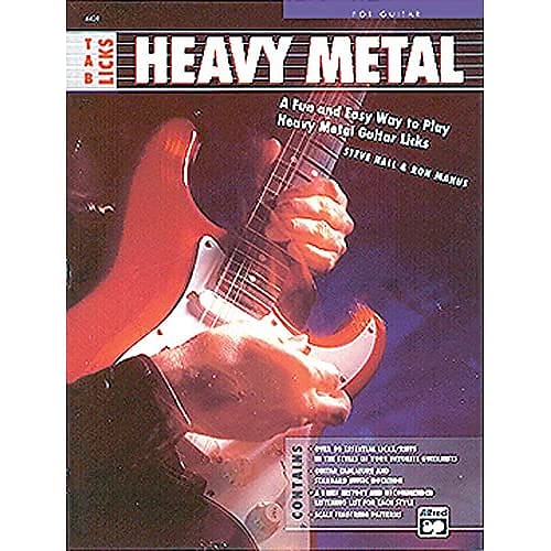 Heavy Metal: Tab Licks, For Guitar Hall, Steve/ Manus, Ron | Reverb UK