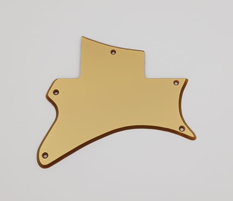 metallic gold acrylic pickguard for PRS SE custom guitar | Reverb