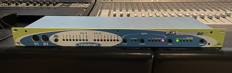 Midiman MidiSport 8x8 2010s - Blue/Green | Reverb