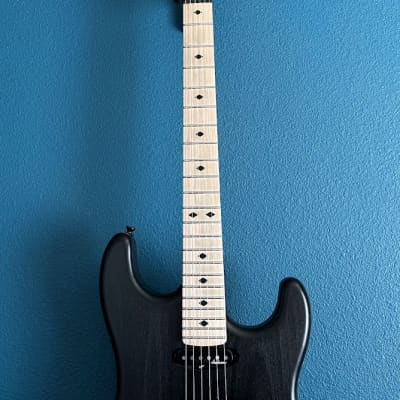 Warmoth Superstrat 2023 - Satin Black | Reverb