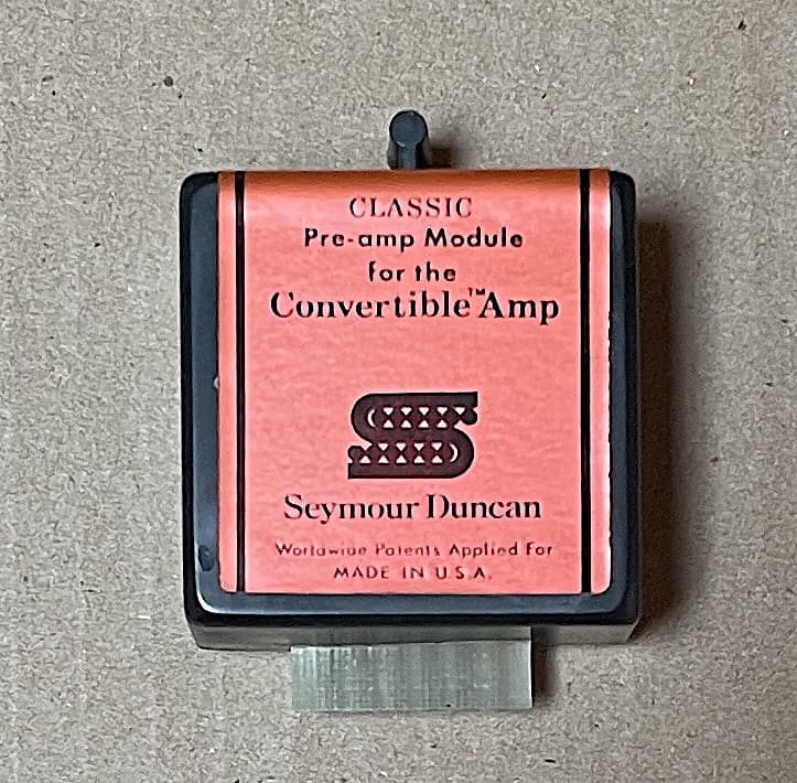 Vintage Seymour Duncan Classic Convertible Amplifier Pre-Amp | Reverb