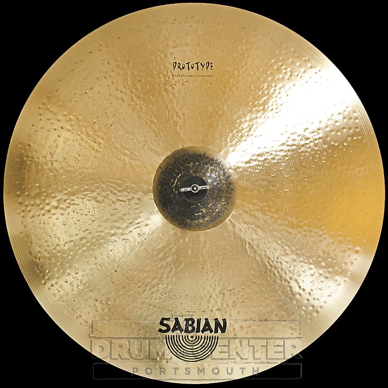 Sabian Prototype HH Ride Cymbal 24" 3758 grams | Reverb