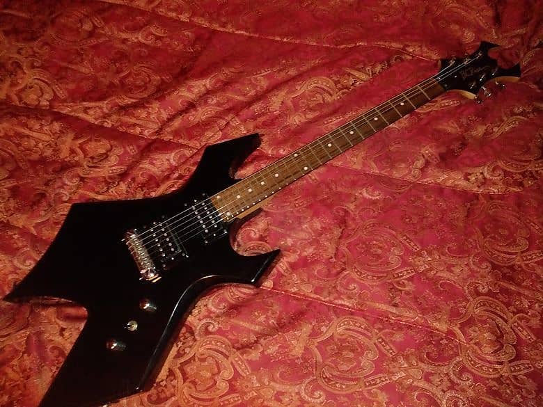 B.C. Rich Warlock Bronze series - Black | Reverb
