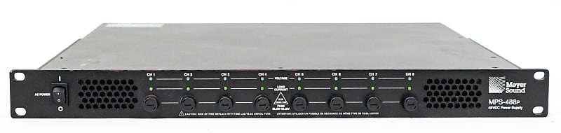 Meyer Sound MPS-488HPP - 48 V DC Power Supply w/ 8 | Reverb Canada